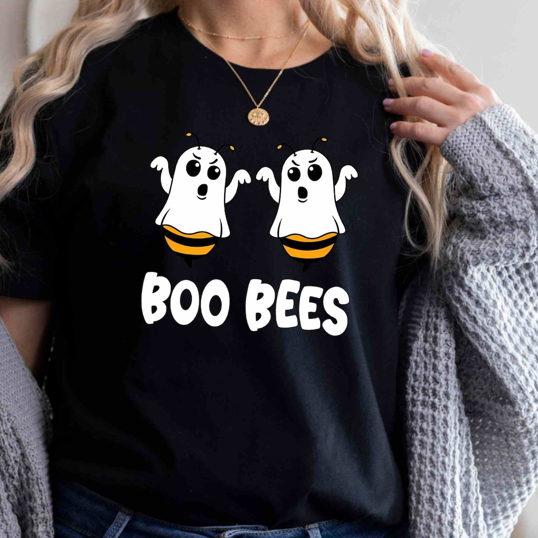 Boo Bees Shirt, Ghost Halloween Shirt, Funny Halloween Shirt, Spooky ...