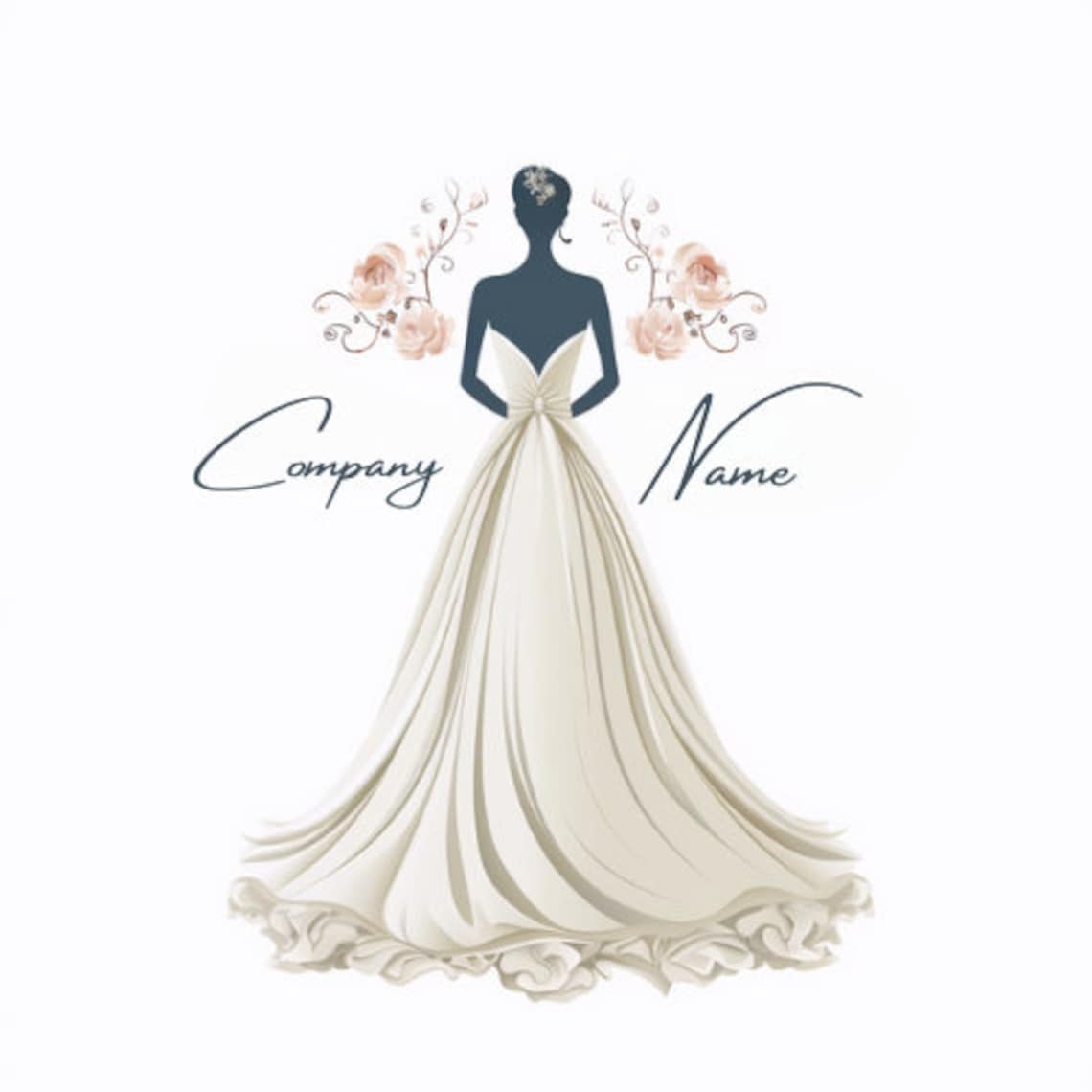 Bridal Shop Logo, Elegant Design, .svg File - Etsy