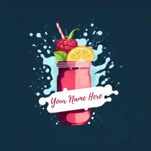 Fruit Smoothie Logo 1 Tropical .svg File - Etsy