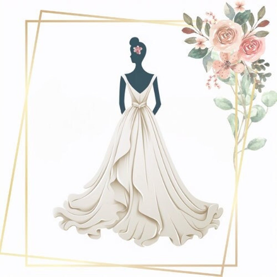 Bridal Shop Logo, Delicate Design, .svg File - Etsy