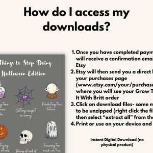 Set of 8 Halloween Mental Health Posters, Halloween Posters, Therapy ...