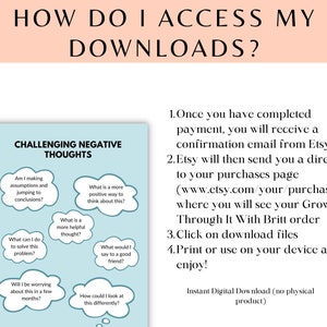 Executive Functioning Workbook ADHD Worksheets Neurodivergent ...