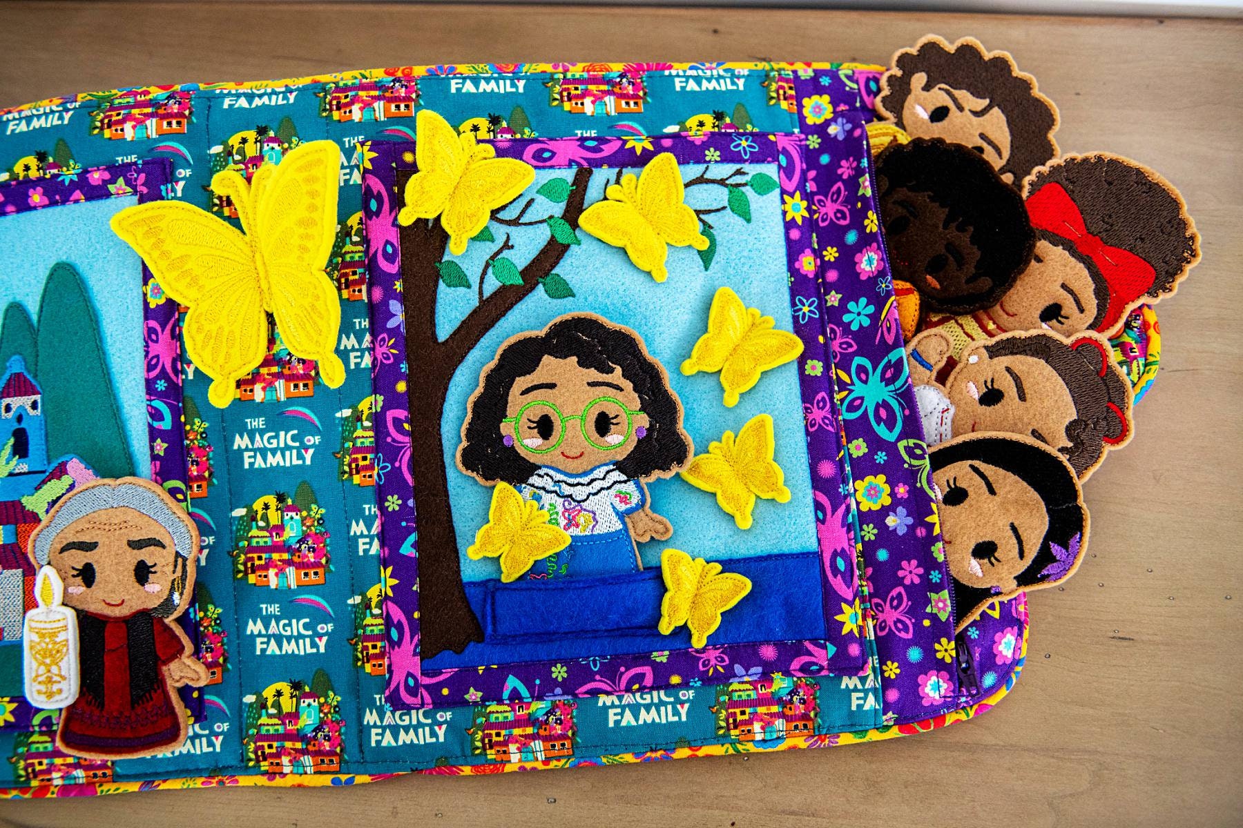 Encanto Finger Puppets Quiet Book Pretend Play Felt Finger Puppets ...