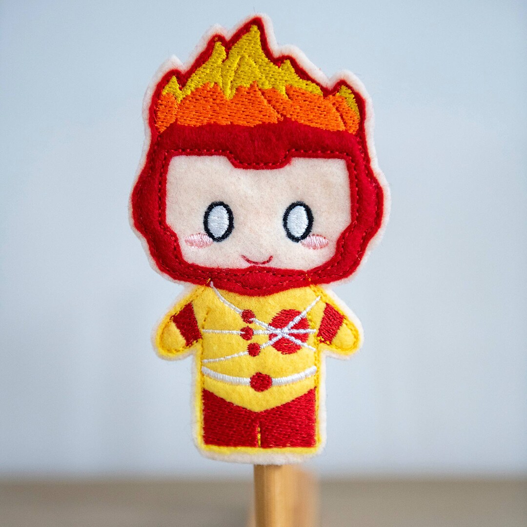 DC Comic Finger Puppetsquiet Book Pretend Play felt Finger Puppets ...