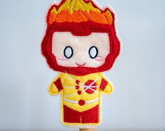 Plum Finger Puppets - Etsy