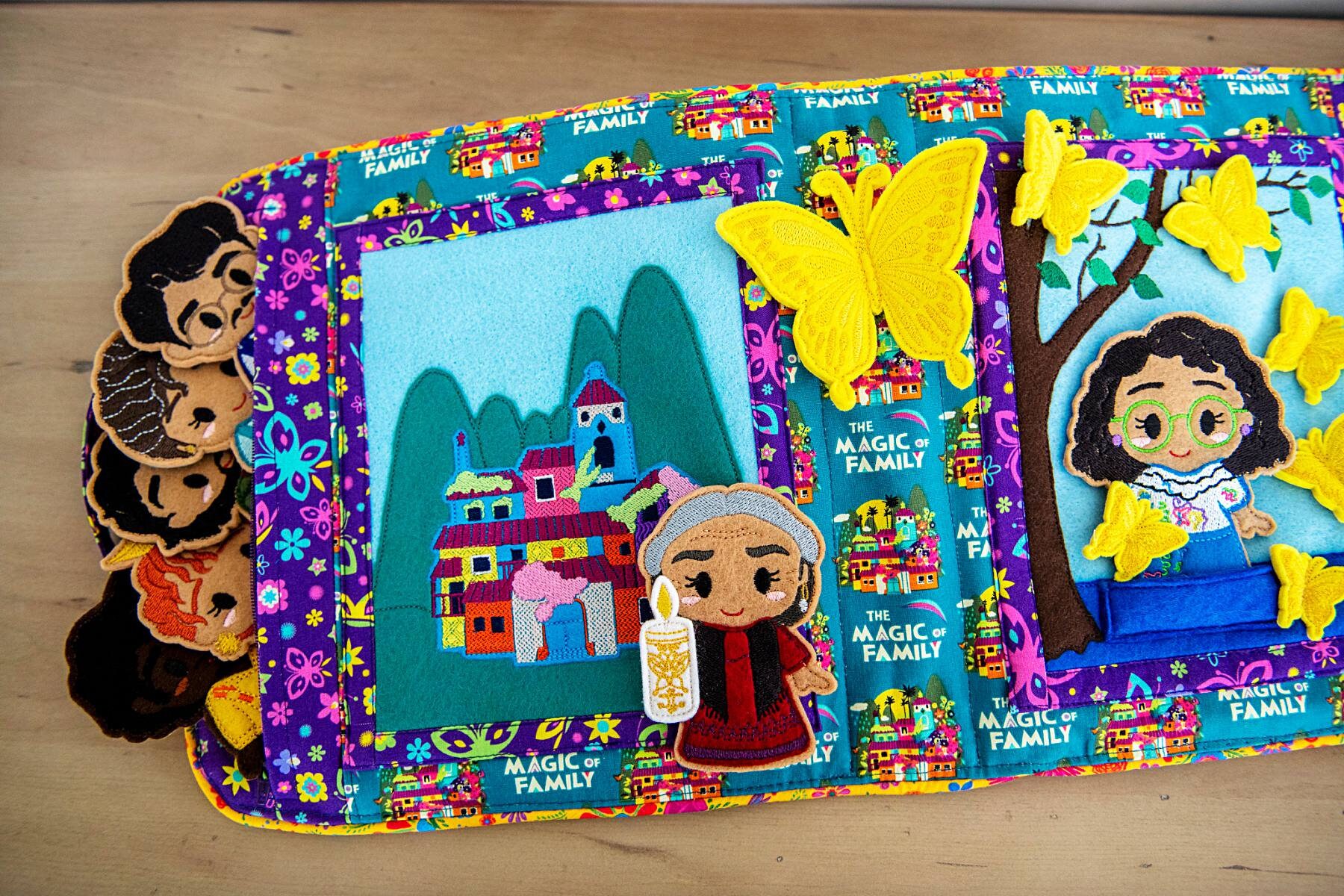 Encanto Finger Puppets Quiet Book Pretend Play Felt Finger Puppets ...