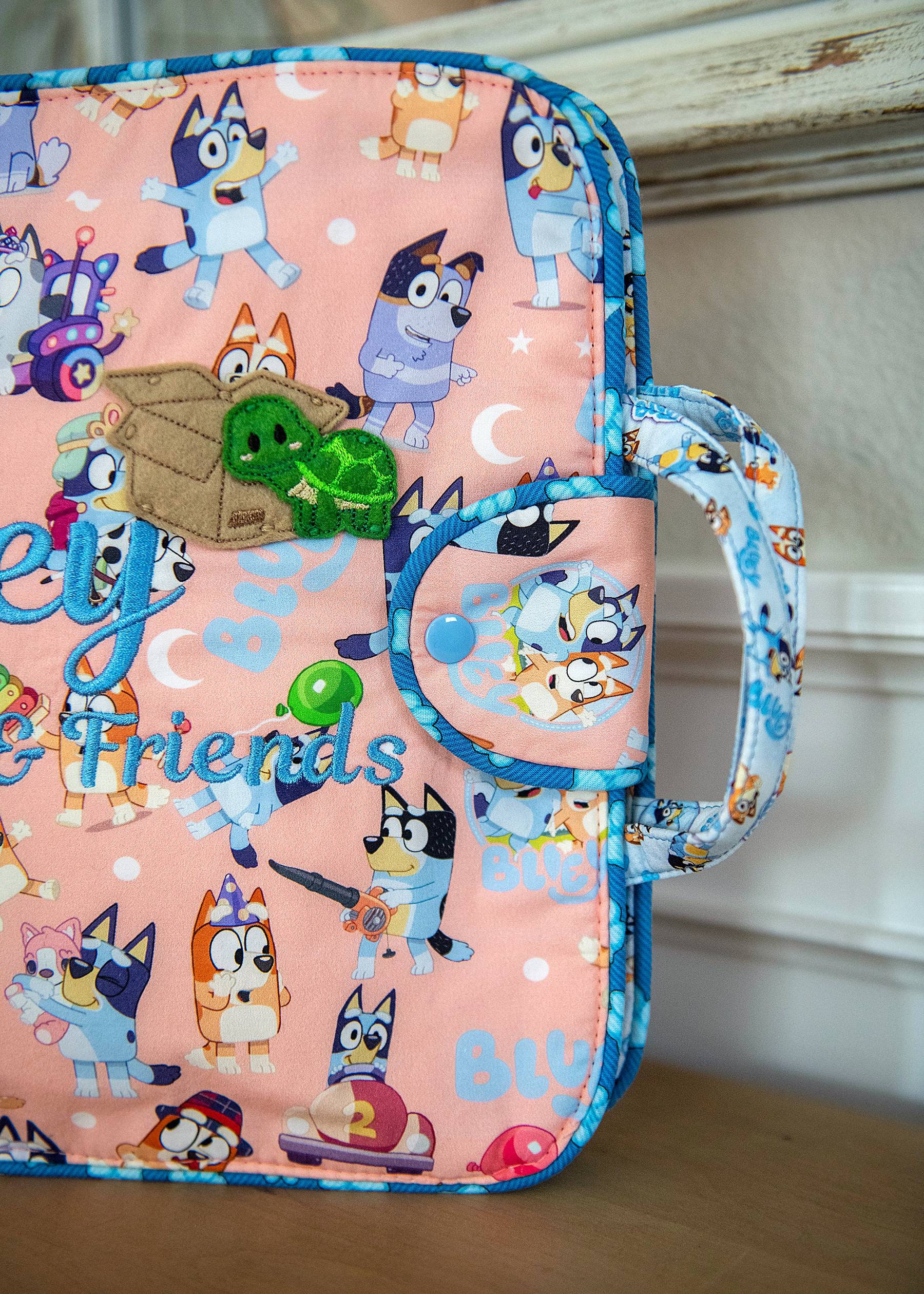 Bluey Finger Puppets Quiet Book Pretend Play Felt Finger - Etsy