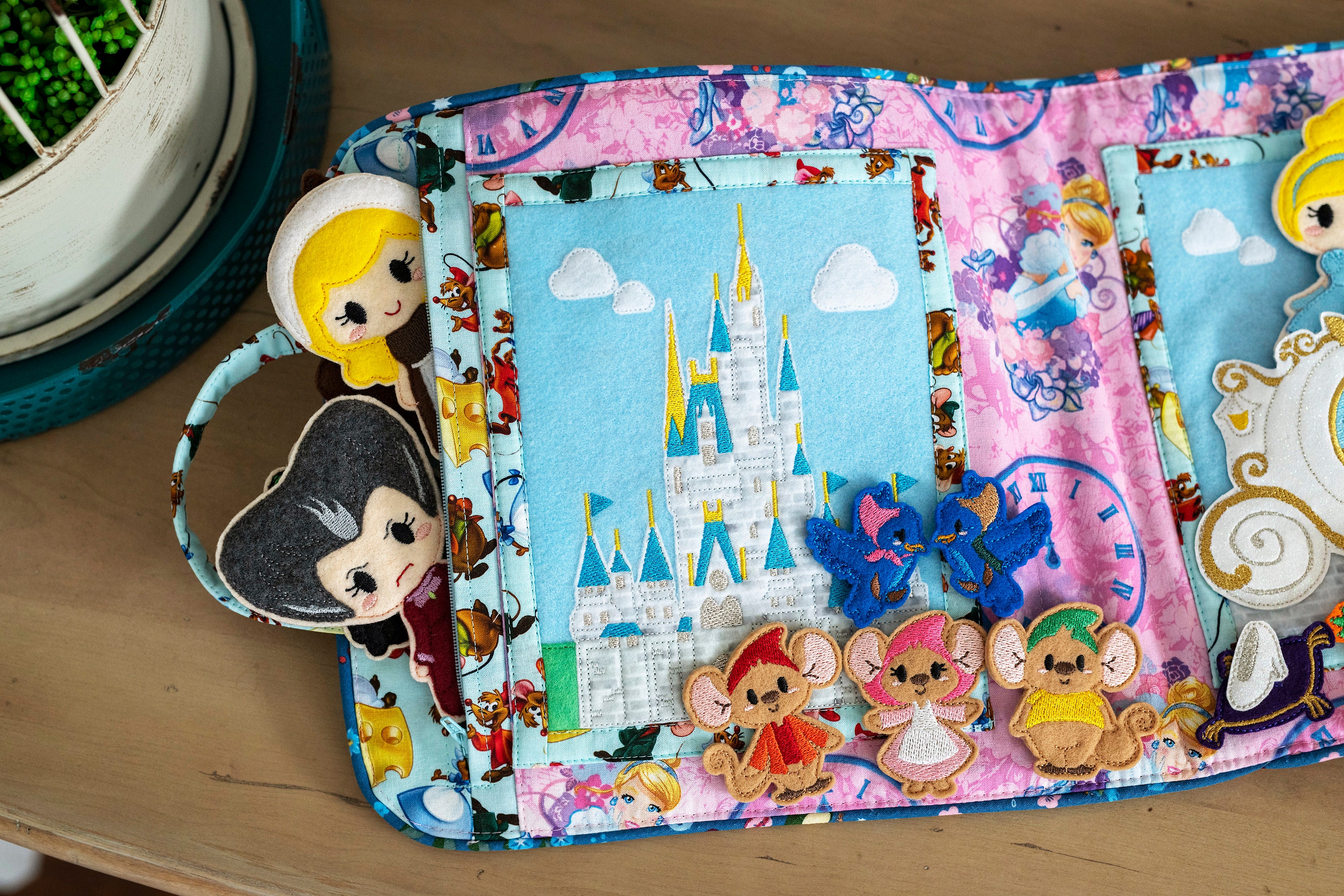 Cinderella Finger Puppets Quiet Book Pretend Play Felt Finger Puppets ...