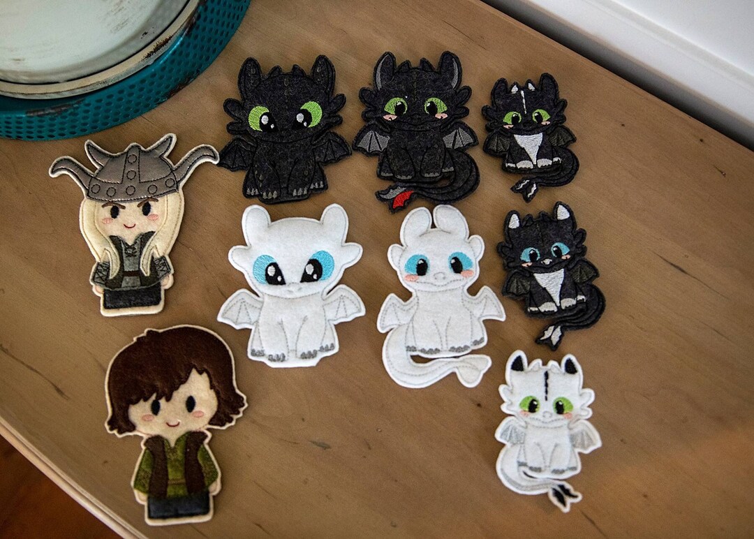 Dragon Finger Puppets Quiet Book | Pretend Play | Felt Finger Puppets ...