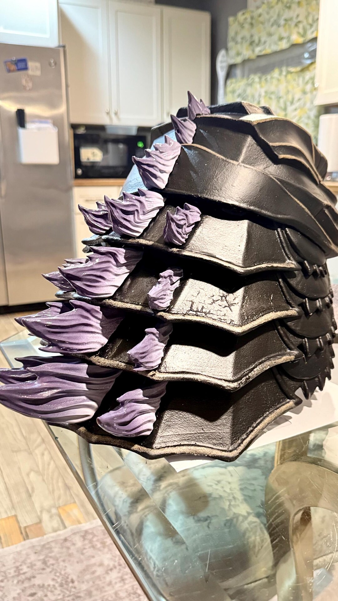 Godzilla 3d Printed Helmet - Etsy