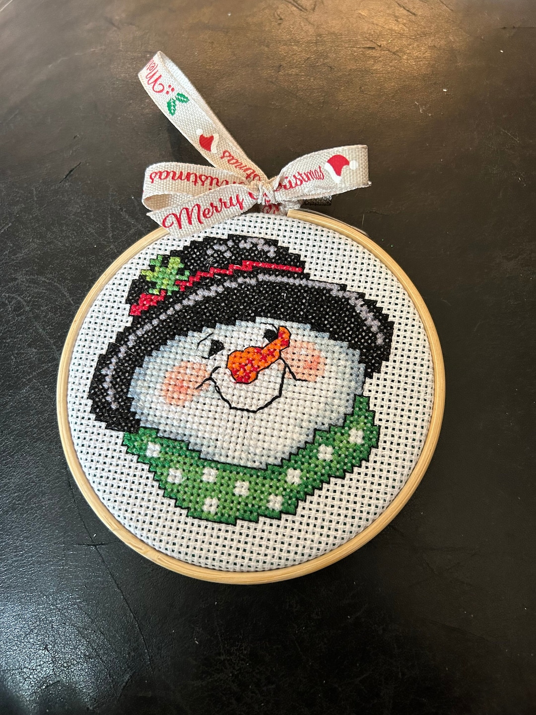 Christmas Ornament Snowman - Etsy