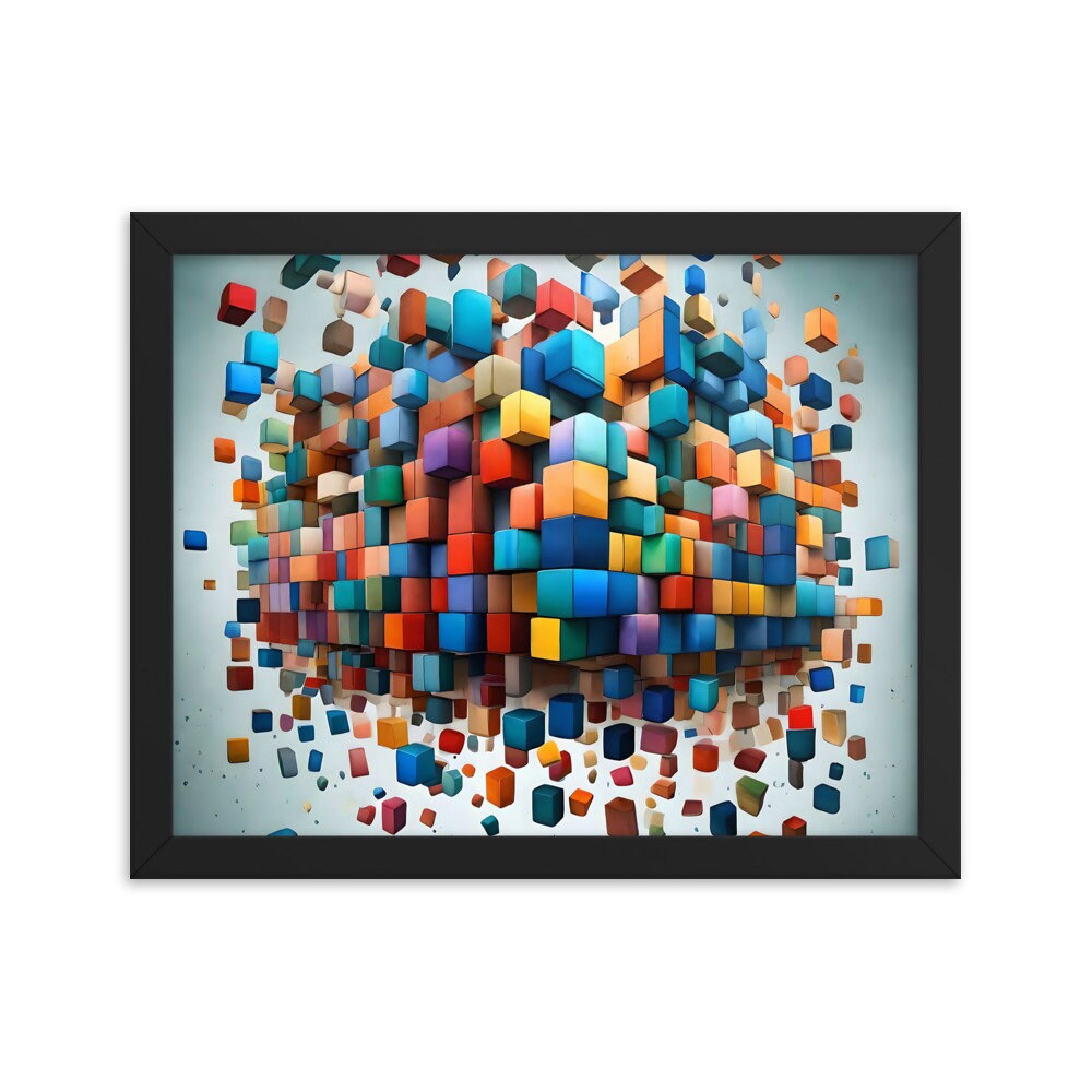 Cubes on Cubes - Etsy