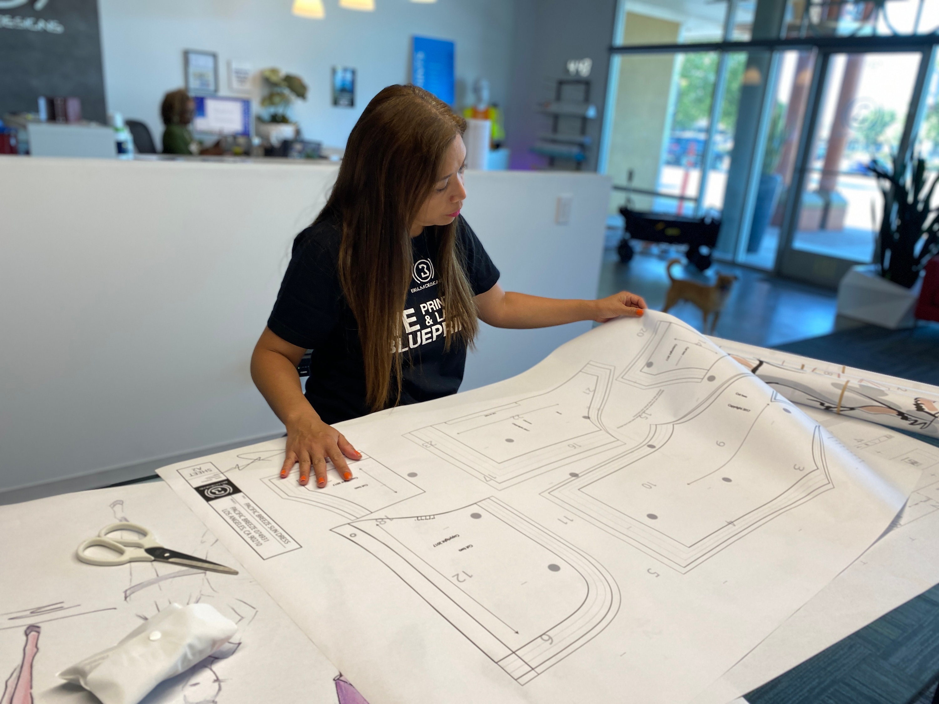 36x48 Sewing Pattern Printing - A0 Copy Shop Sewing Pattern - Custom Pattern Printing - White or ...