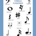 17 Music Notes & Symbols Flashcards, Basic Music Flash Cards ...