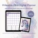 Printable Digital Planner for Girls 2024, Simple Digital Planner for ...