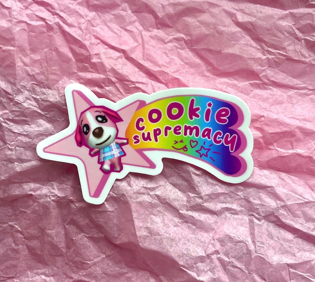 Cookie ACNH Villager Sticker - Etsy