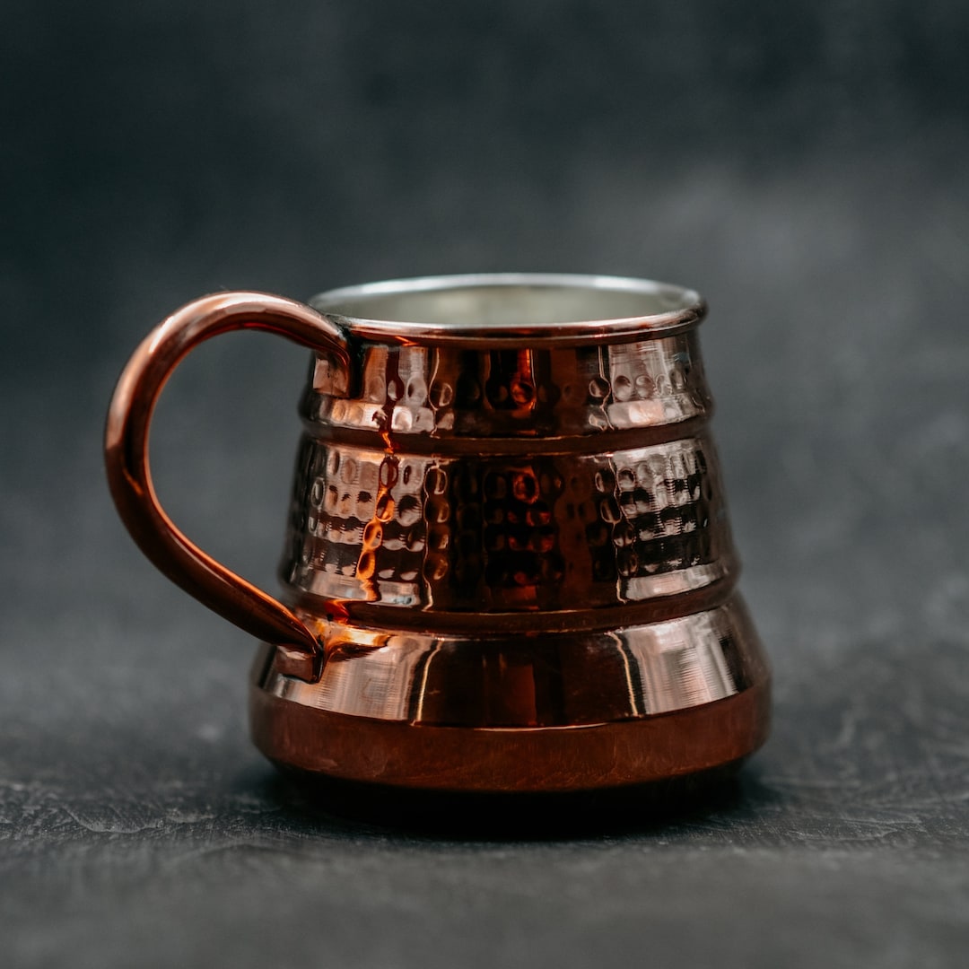 Unique Artisan Copper Coffee Cup for a Rustic Morning Brew Experience ...