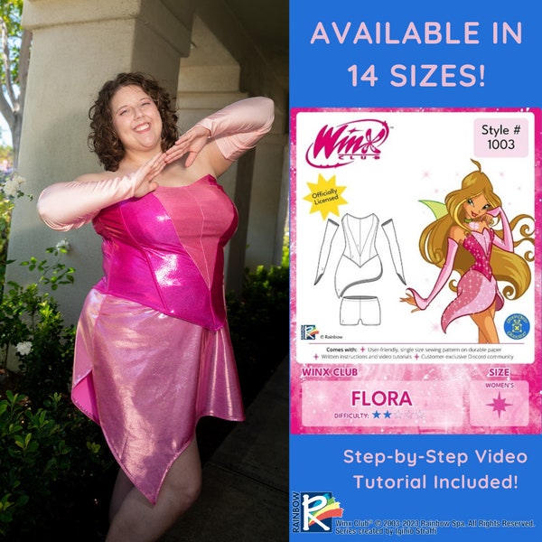 Winx Club Flora Cosplay - Etsy