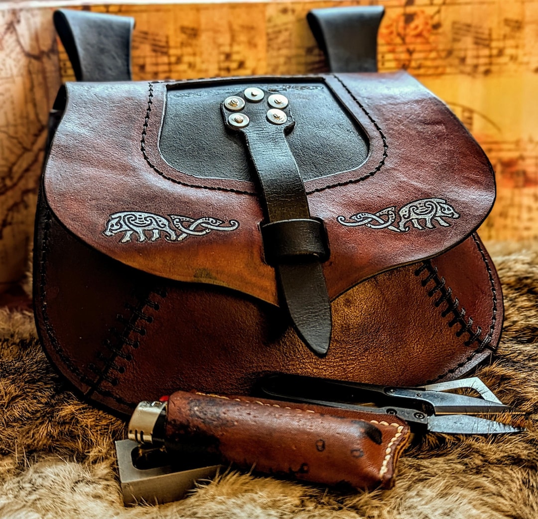 Kyll Leather Belt Pouch - Etsy