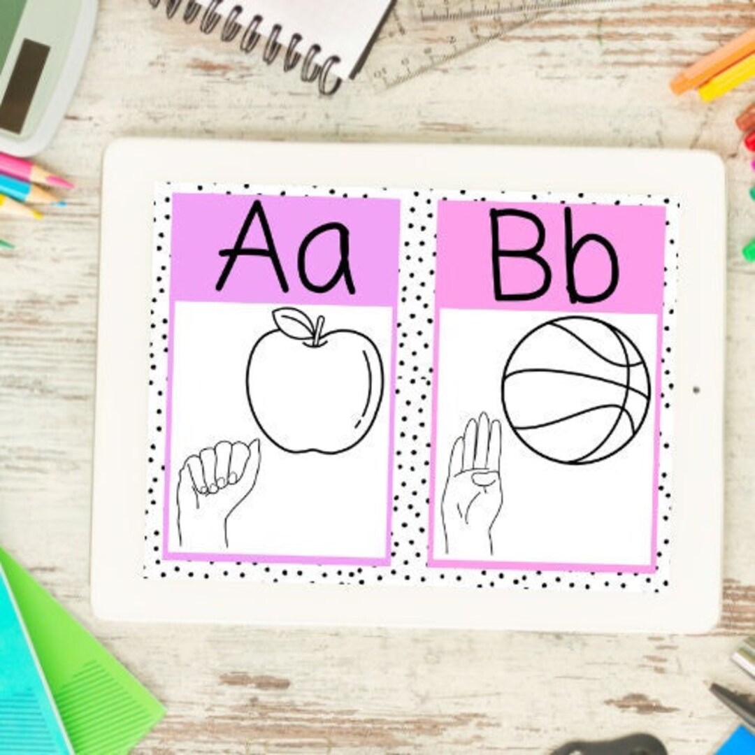 Spotted Alphabet - Etsy