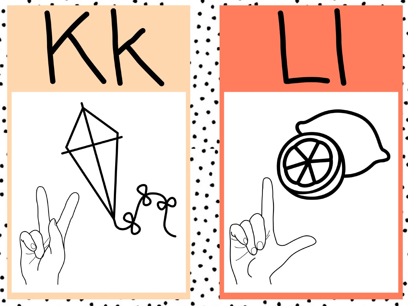 Spotted Alphabet - Etsy