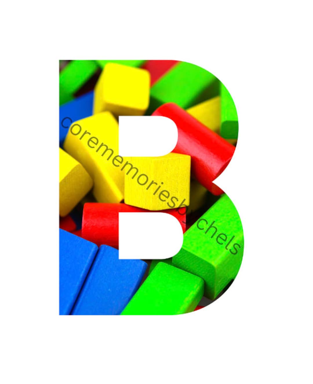 Block Center Label - Etsy