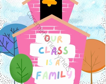 Our Class is a Family Bracelet - Etsy