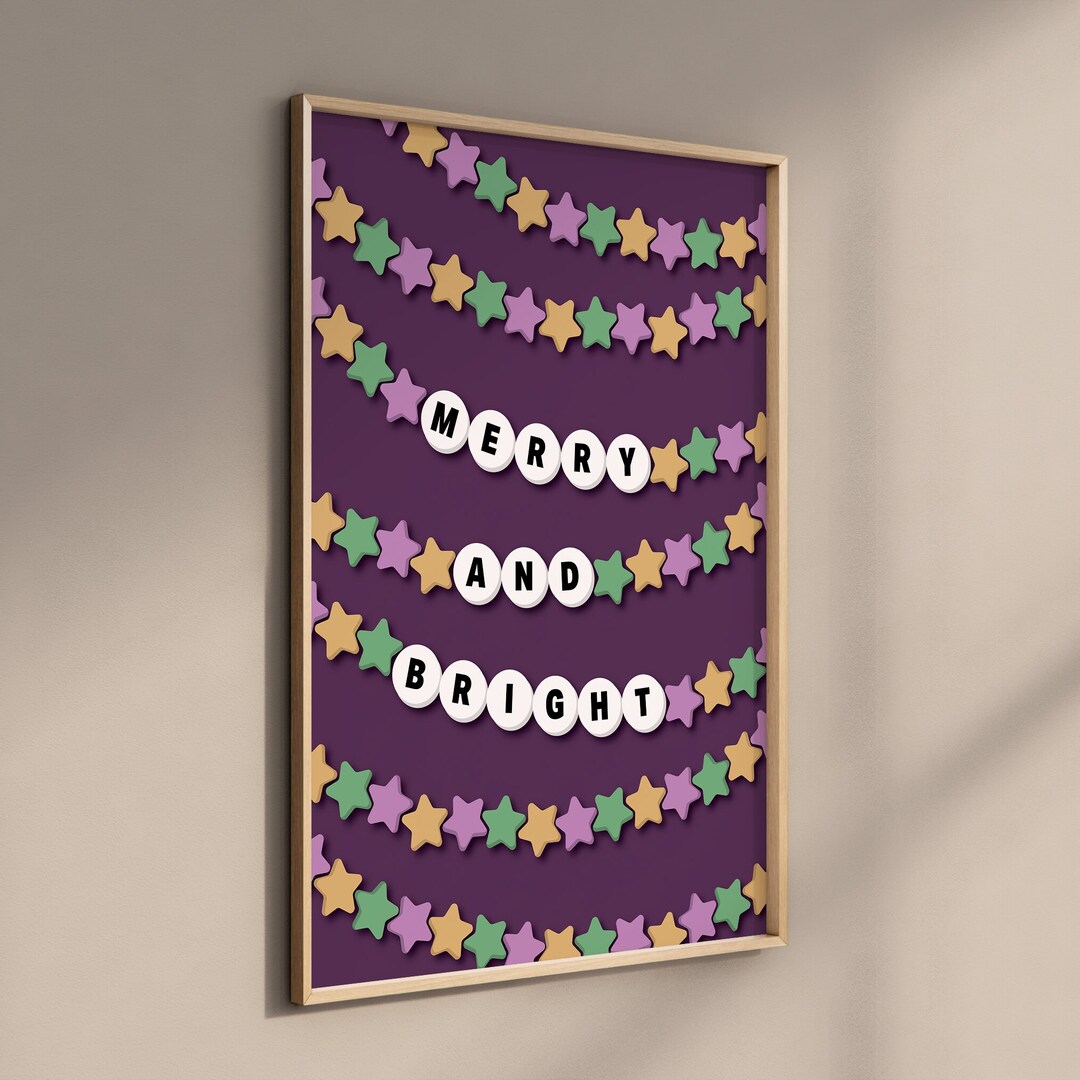 Taylor Swift Friendship Bracelet Wall Art Pastel Taylor Swift - Etsy