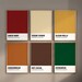Christmas Color Palette Print Bundle, Colorful Christmas Wall Art ...