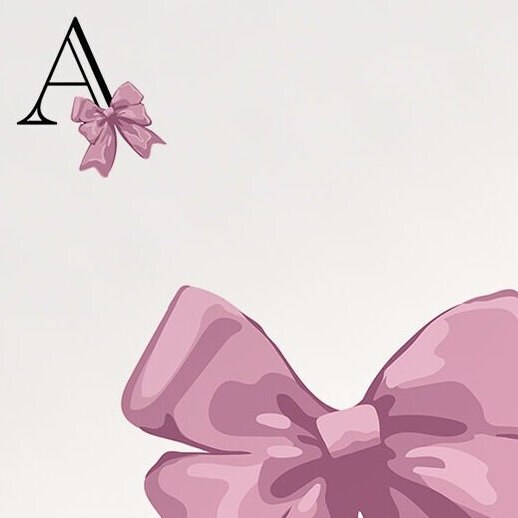 Pink Ace Card Print, Pink Coquette Bow Wall Art, Lana Del Aesthetic ...