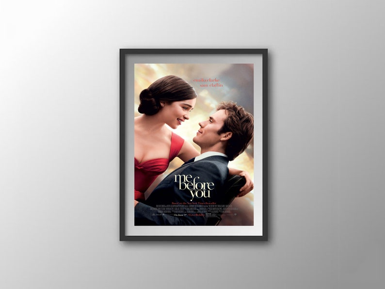 Me Before You Movie Art Print for Vintage Home Decor - Etsy