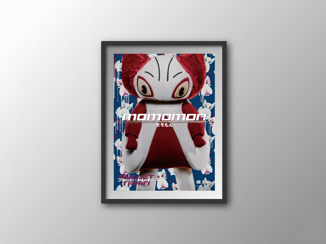 Bullet Train Movie Art Print for Vintage Home Decor - Etsy