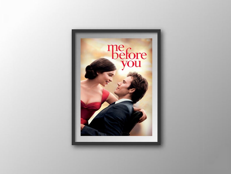 Me Before You Movie Art Print for Vintage Home Decor - Etsy
