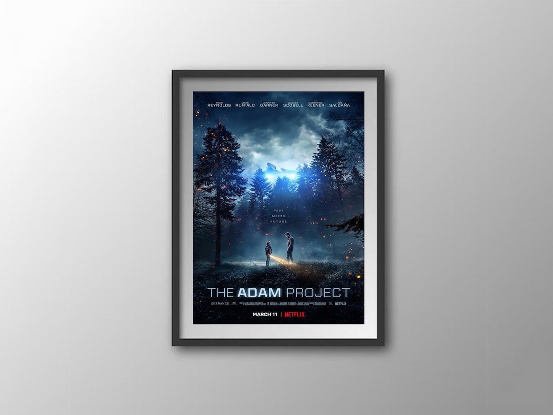 The Adam Project Movie Art Print for Vintage Home Decor - Etsy