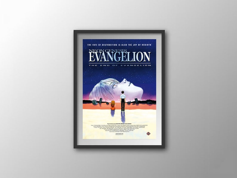 The End of Evangelion: Episode 25 Love is Destructive Movie - Etsy