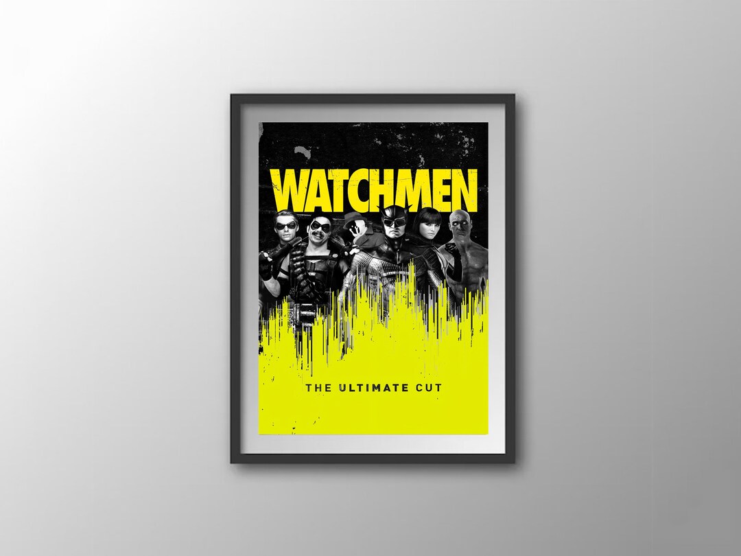 Watchmen Movie Art Print for Vintage Home Decor - Etsy