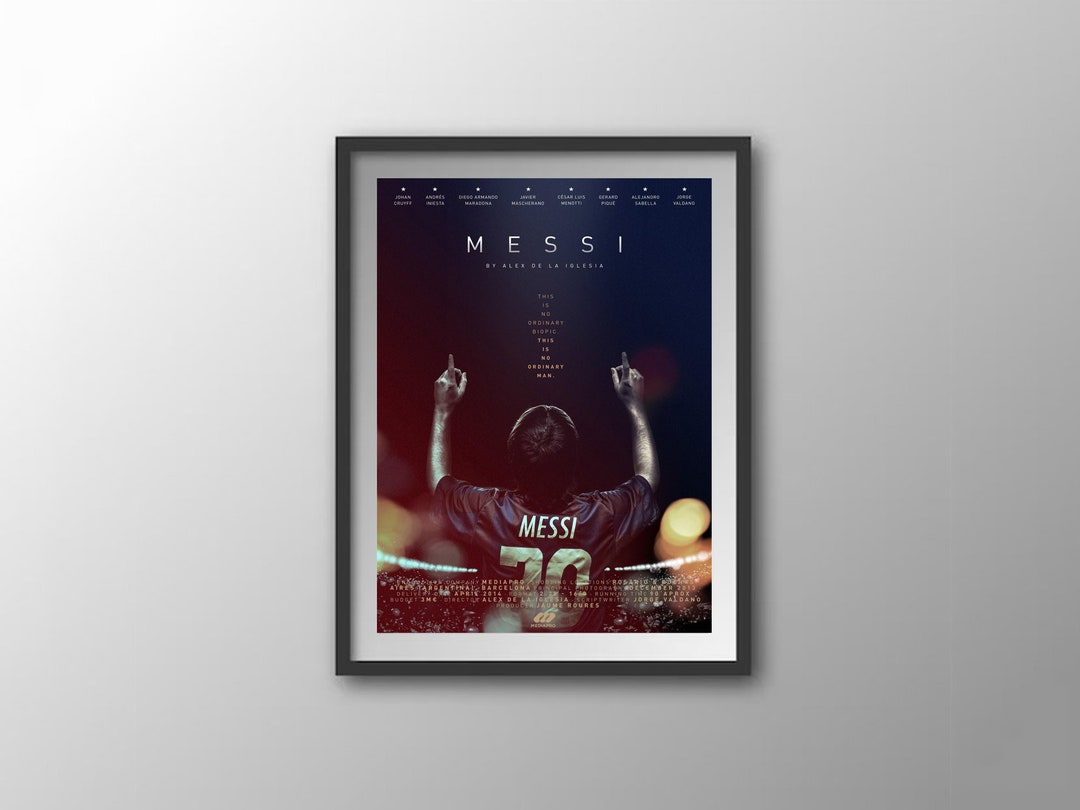 Messi Movie Art Print for Vintage Home Decor - Etsy