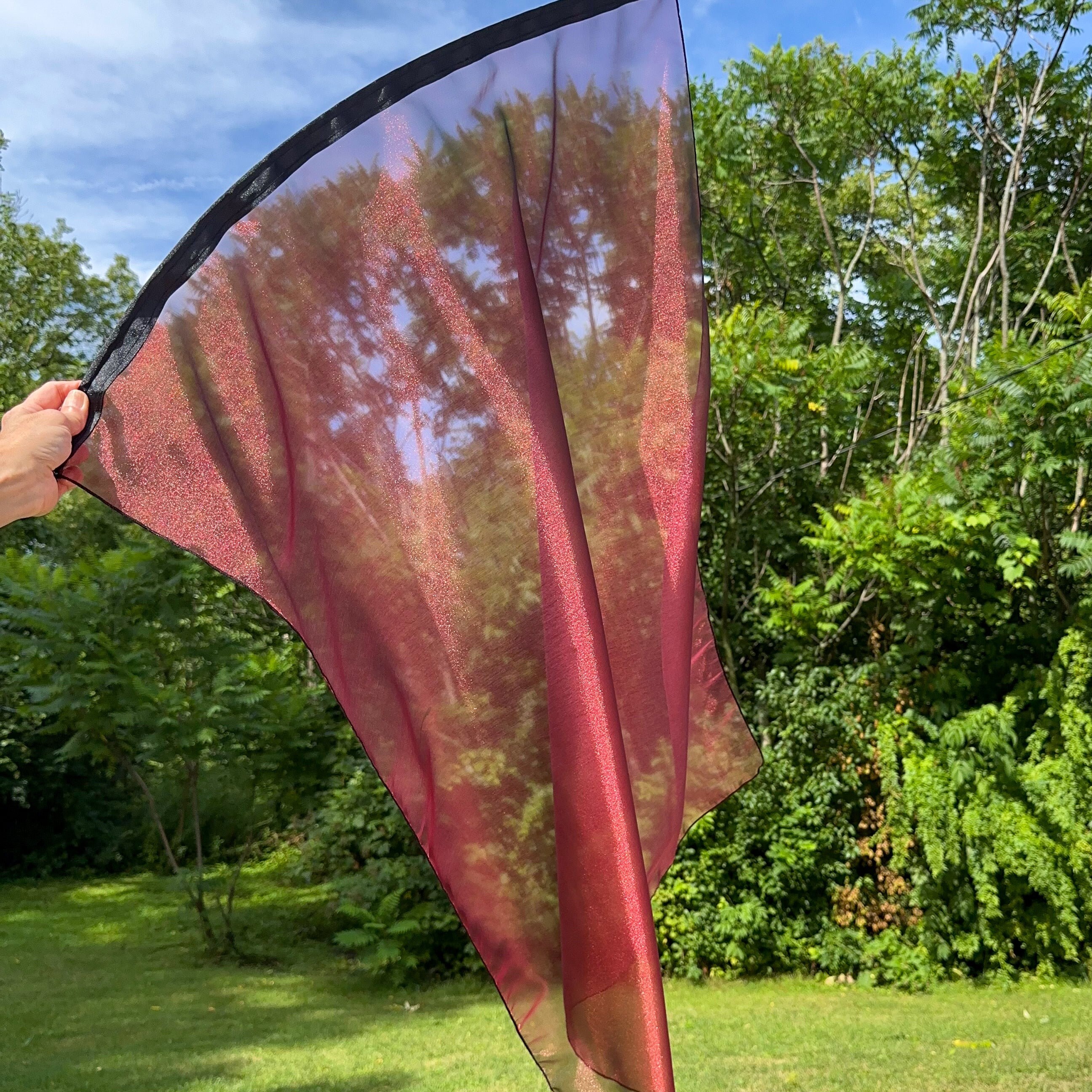 Red Sparkle Worship Flags - Etsy