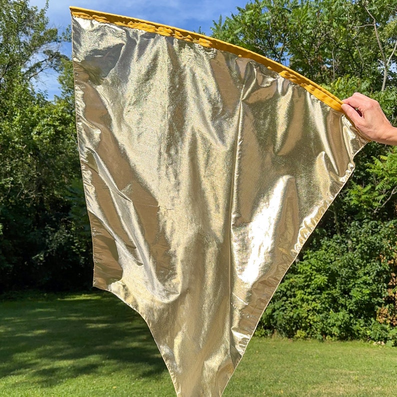 Gold Tissue Lame Worship Flags - Etsy