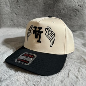 LA Upside Down Angel Wings Snapback | Streetwear 5 Panel Hat - Etsy