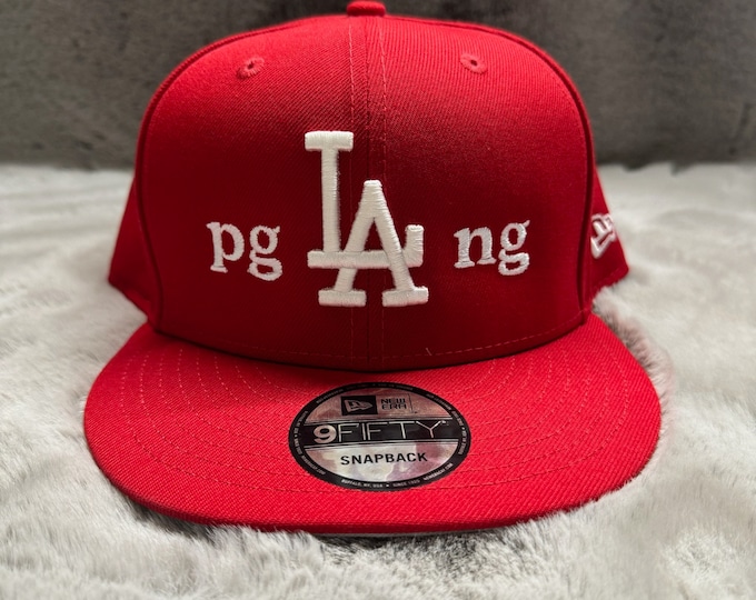 New Era PG LA Hat Red Snapback Gifts for Him LA - Etsy