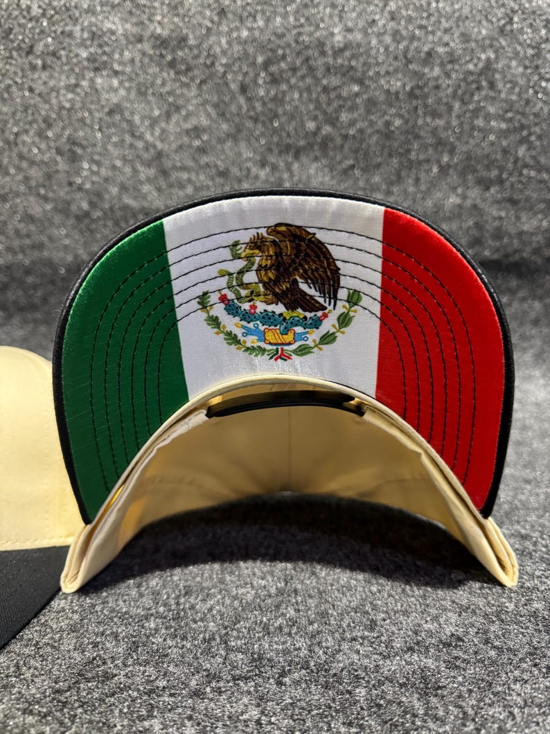 LA Upside Down W Mexico Flag Brim 5 Panel Custom Trendy Sports Dodgers ...