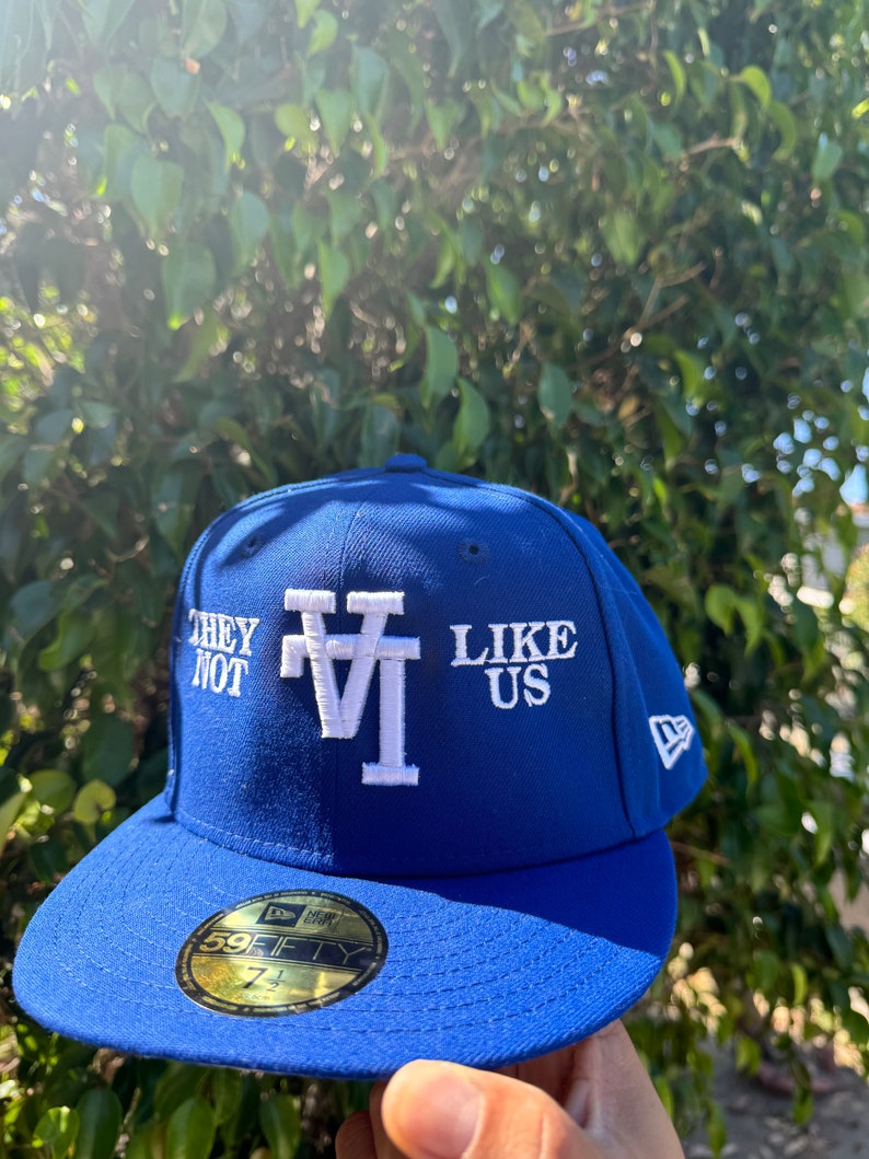 NEW ERA Fitted They Not Like Us Kendrick Lamar Upside Down LA Royal ...