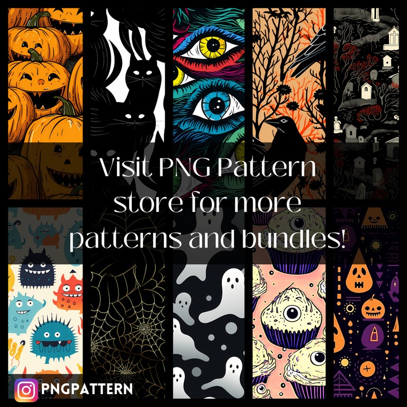 Halloween Pastel Ghosts Digital Paper Seamless Pattern Spooky Printable ...