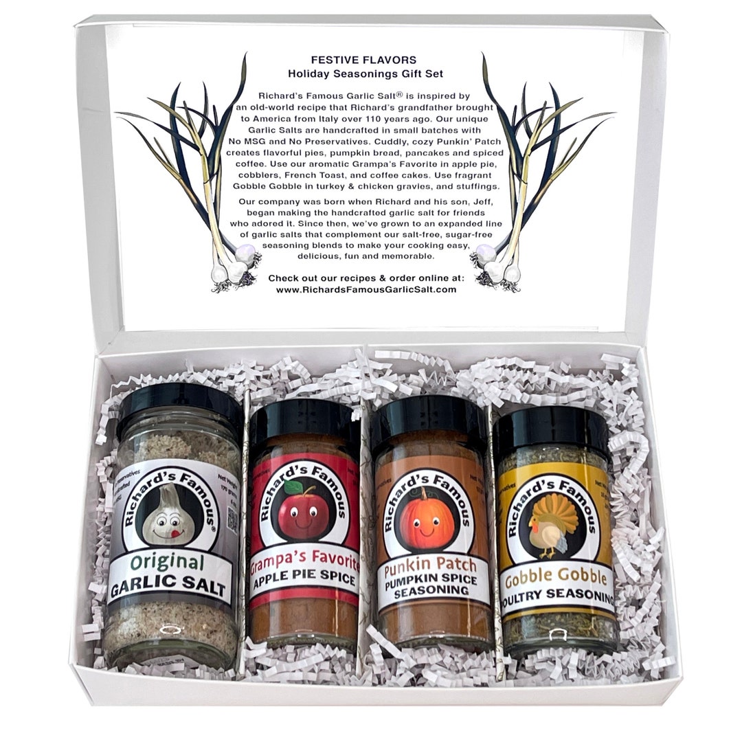 Holiday Festive Flavors Gift Set - Etsy