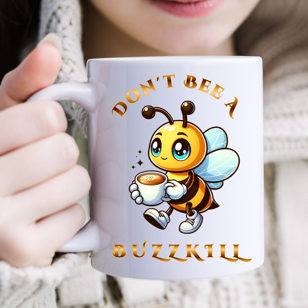 Adorable Bee Mug, A Honey of A Gift for Bee Lovers, Bee-utiful Coffee ...