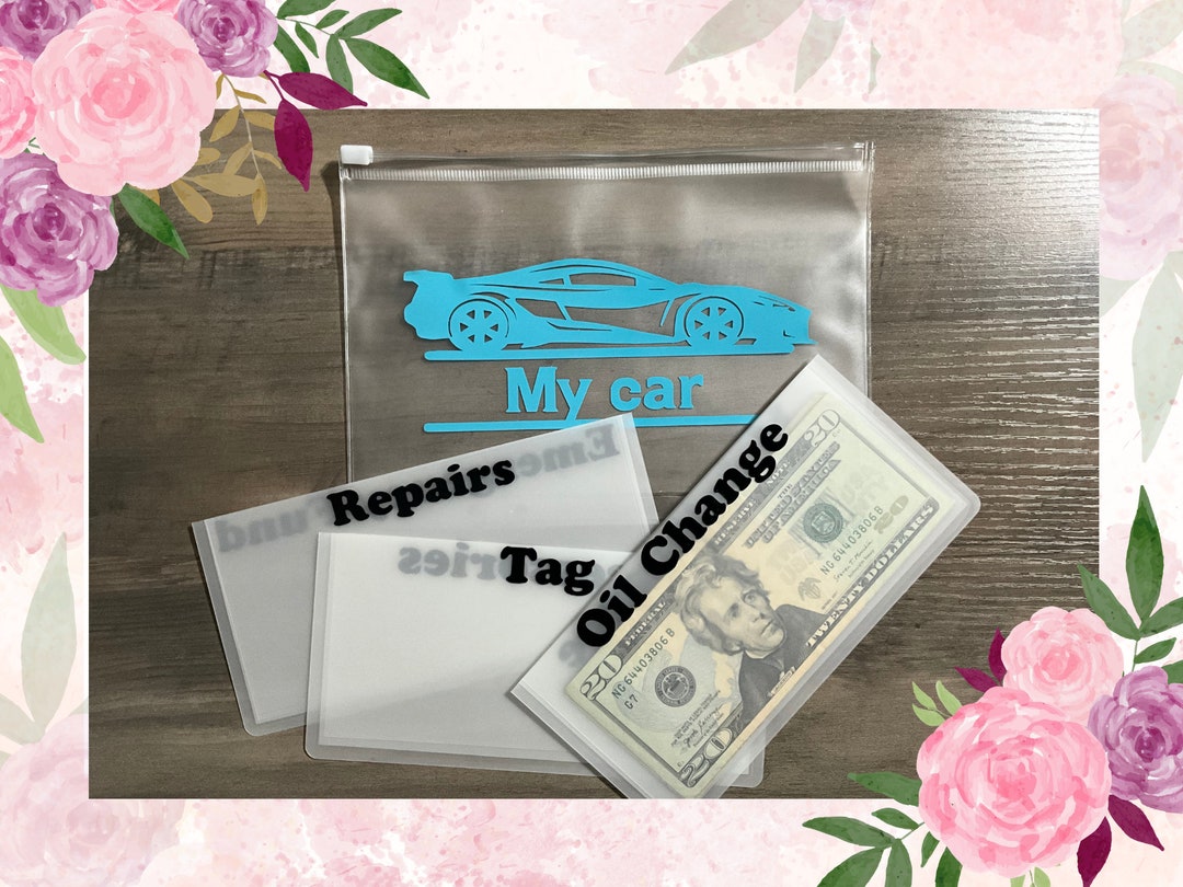 A5 Envelope Saving Bundle for Saving for Your Vehicle. Includes Double ...