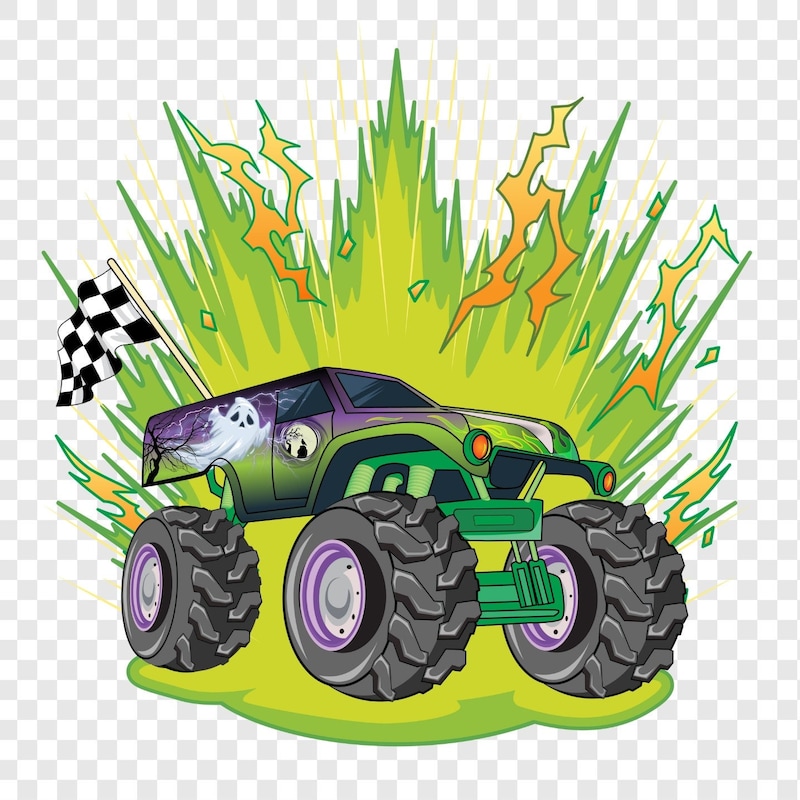 Monster Jam Svg - Etsy
