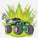 PRINTABLE Monster Trucks Centerpiece, Monster Jam Cutout, PNG File, DIY ...