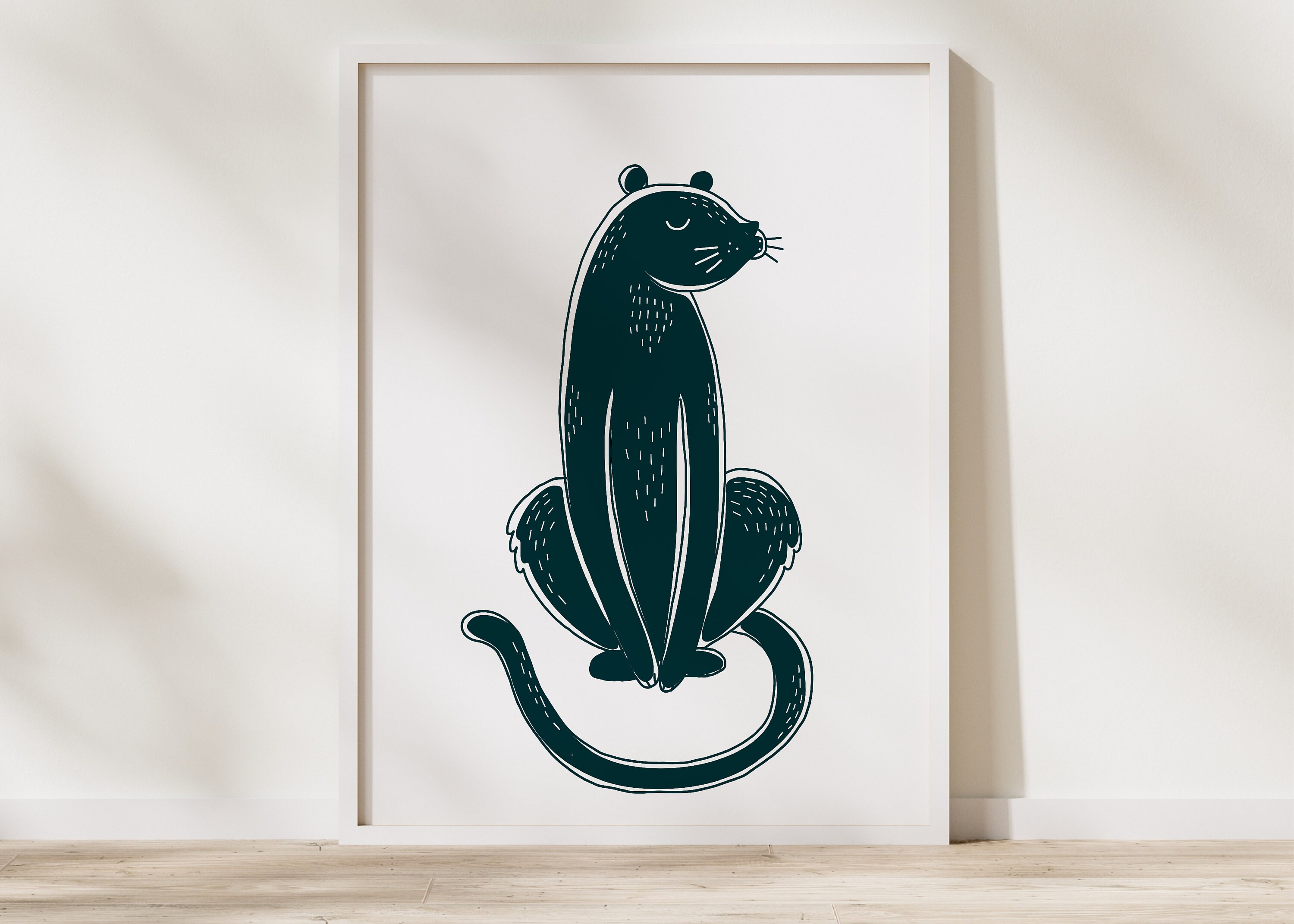 PRINTABLE Set of 18 Jungle Animals Posters, Nursery Prints, Safari ...